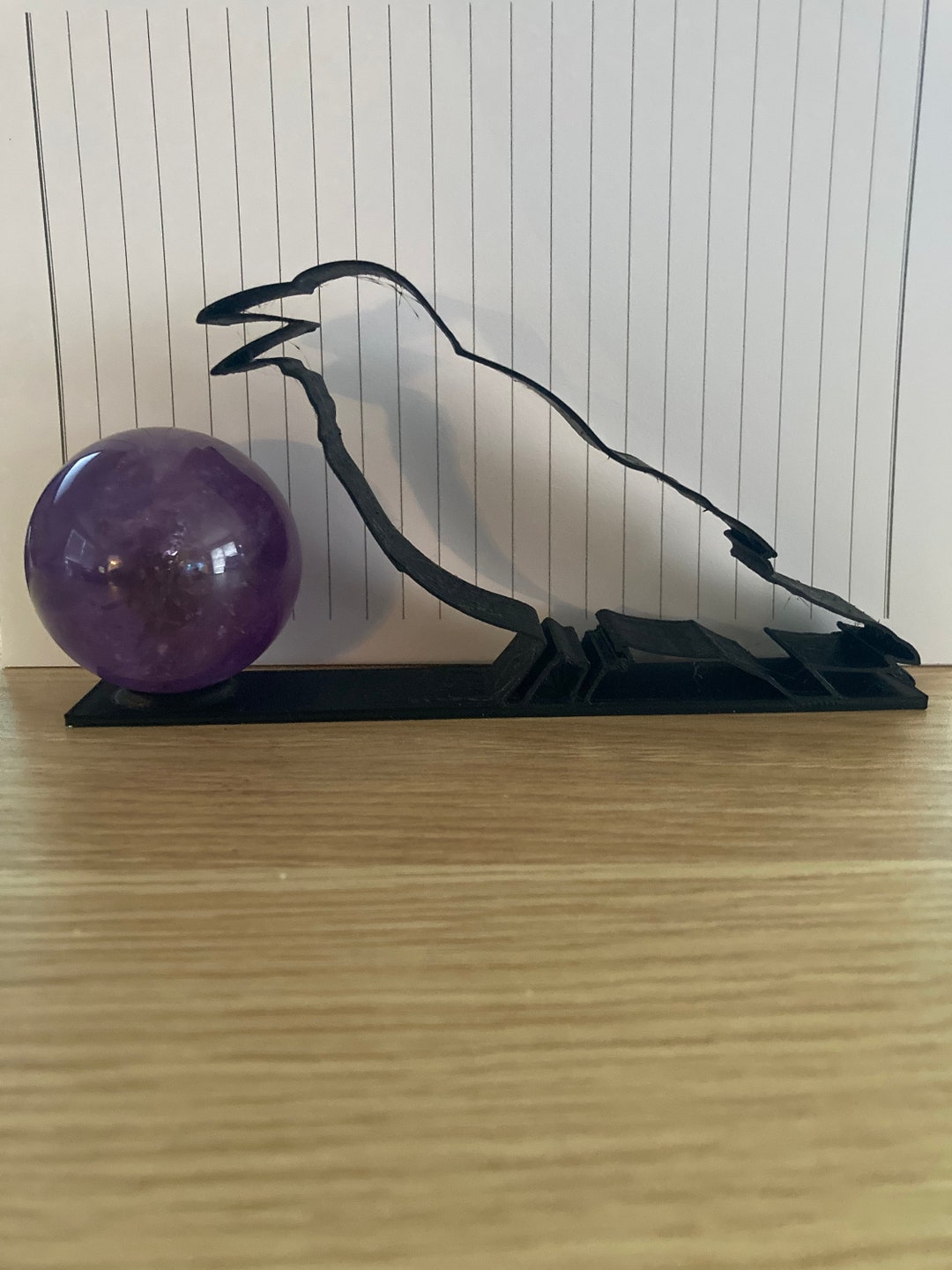 Custom Crow Sphere Stand - Etsy