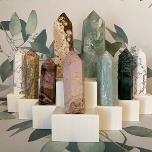 Custom Two Tiered Crystal Tower Stand - Etsy