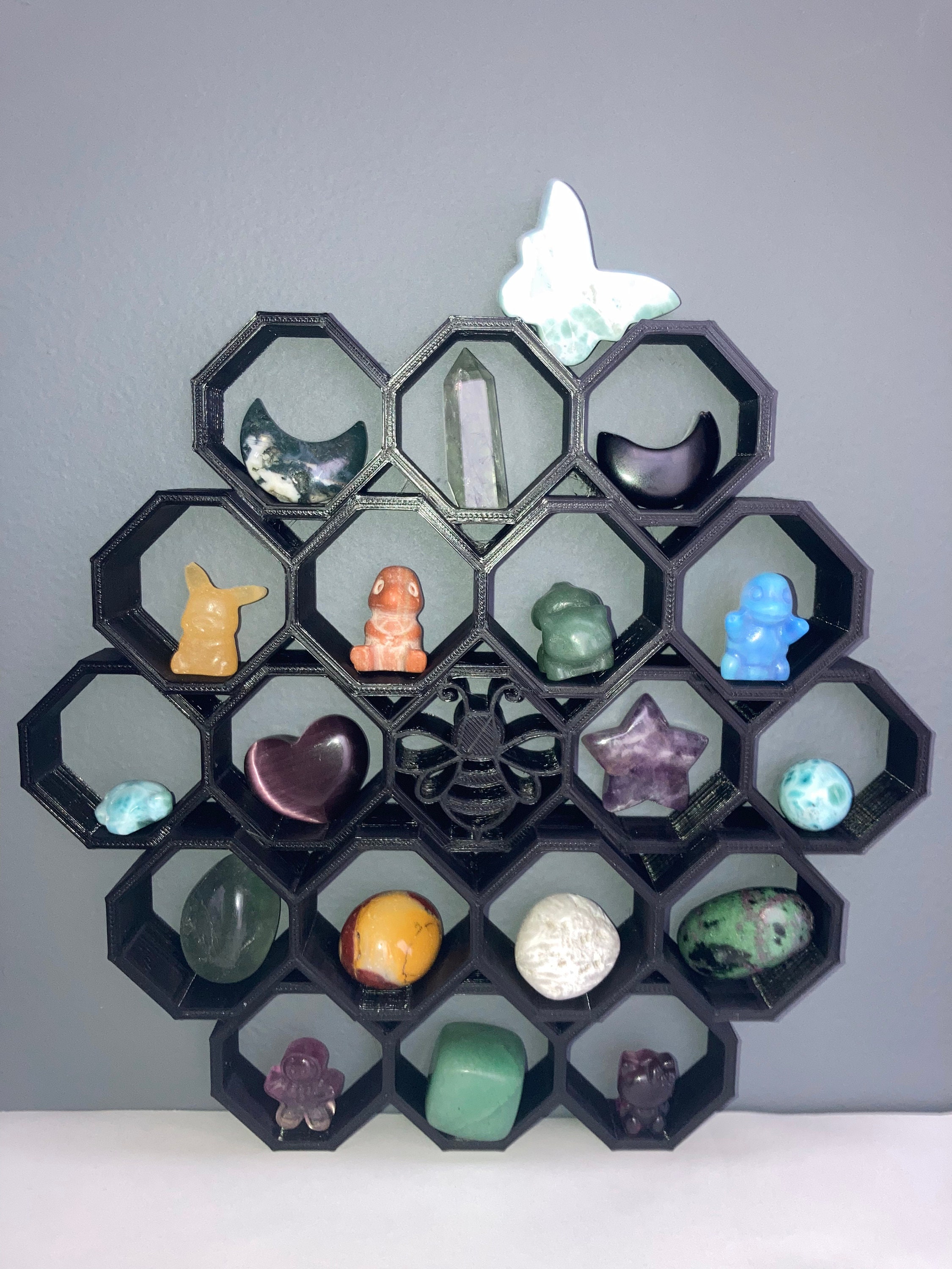 Custom Honeycomb Bee Small Trinket Shelf - Etsy
