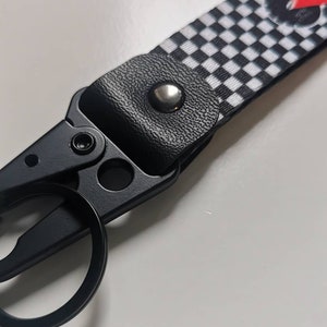 Redline Synthetic Oil Keychain JDM Black Red Car Enthusiast Jdm ...