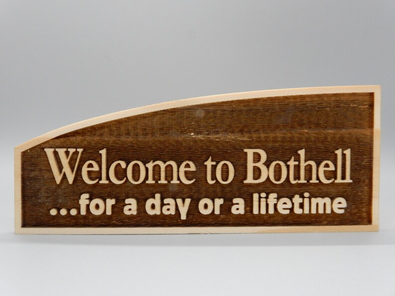 Small New "welcome to Bothell" Sign - Etsy UK