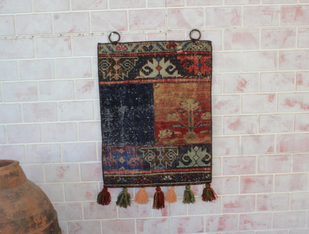 20x30 Ethnic Wall Hanging, Patchwork Rug Tapestry, Bohemian Rug Wall ...