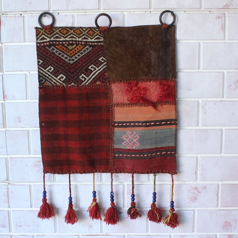 Red Wall Hanging - Etsy