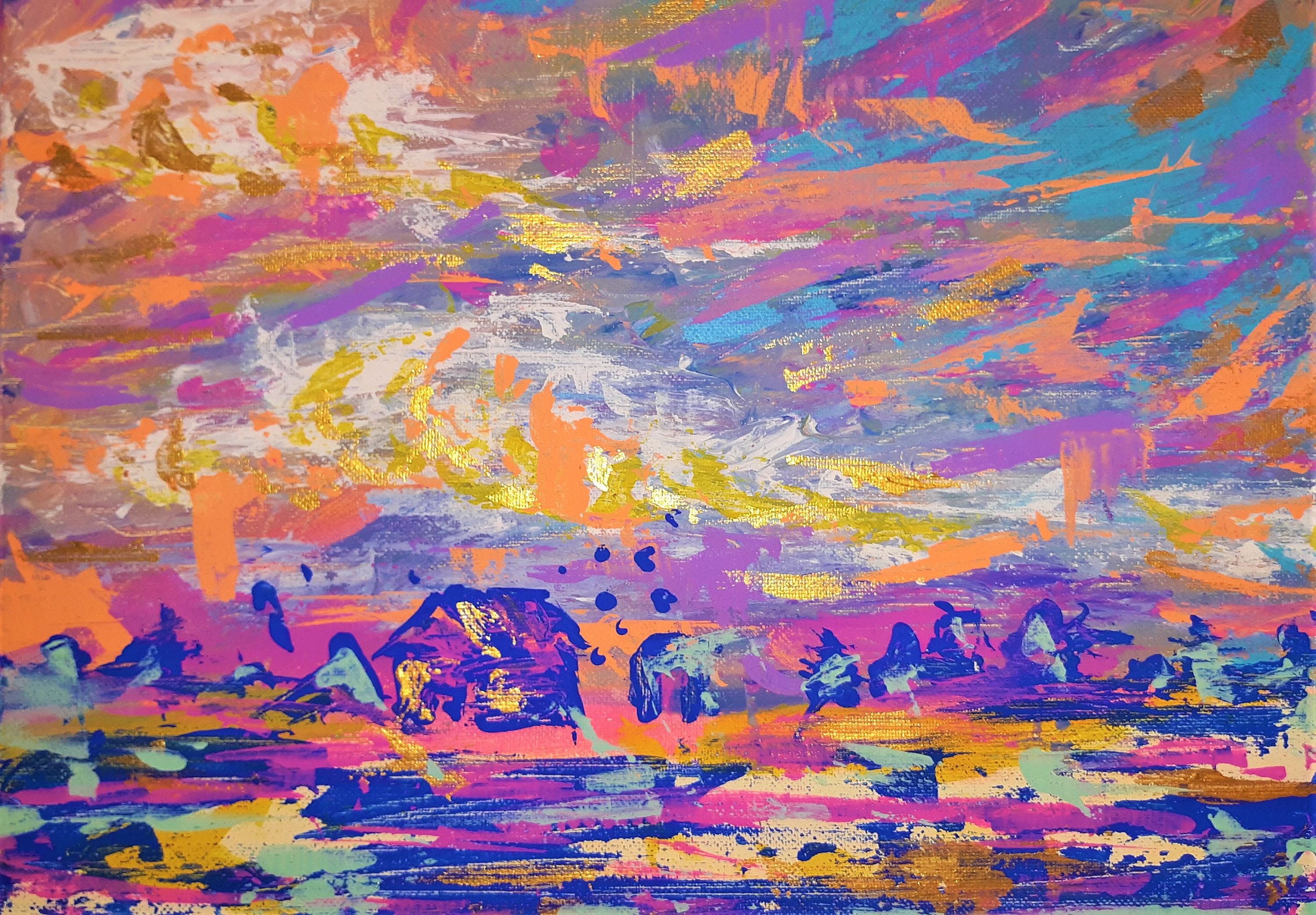 After the Storm Prints: Abstract Art - Etsy UK