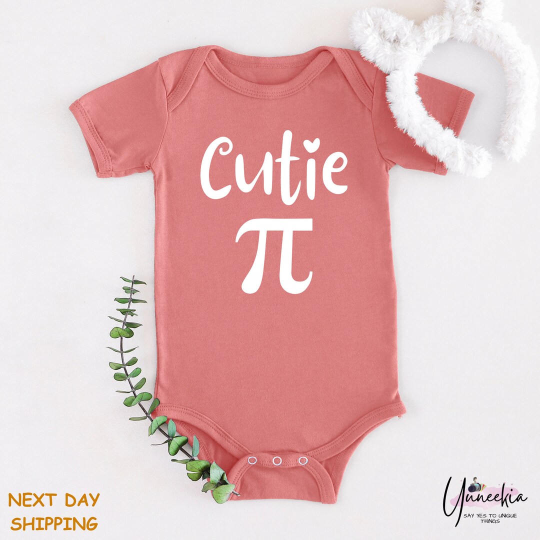 Cutie Pi Symbol Baby Onesie®, Cute Newborn Gift, Unisex Infant Clothing ...