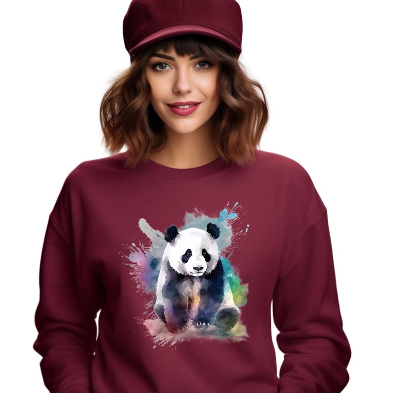 Panda Hoodie - Etsy