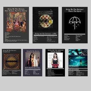 Bring Me the Horizon Poster | Post Human : Survival Horror, AMO, Thats ...