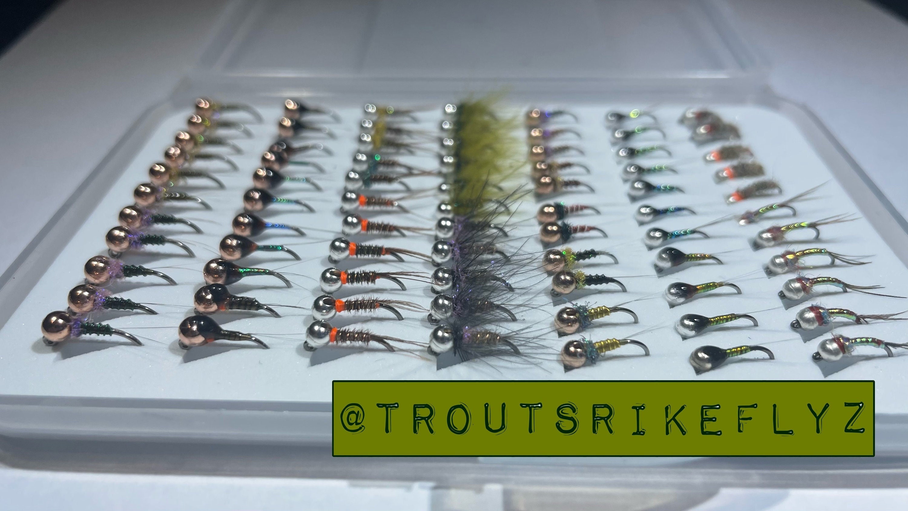 Euro Nymph Assortment-70 Flies Made to Order - Etsy