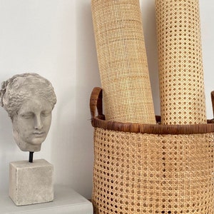 AAA Grade Rattan Cane HEX Webbing Pre-woven Furniture Weave - 24” Fixed ...