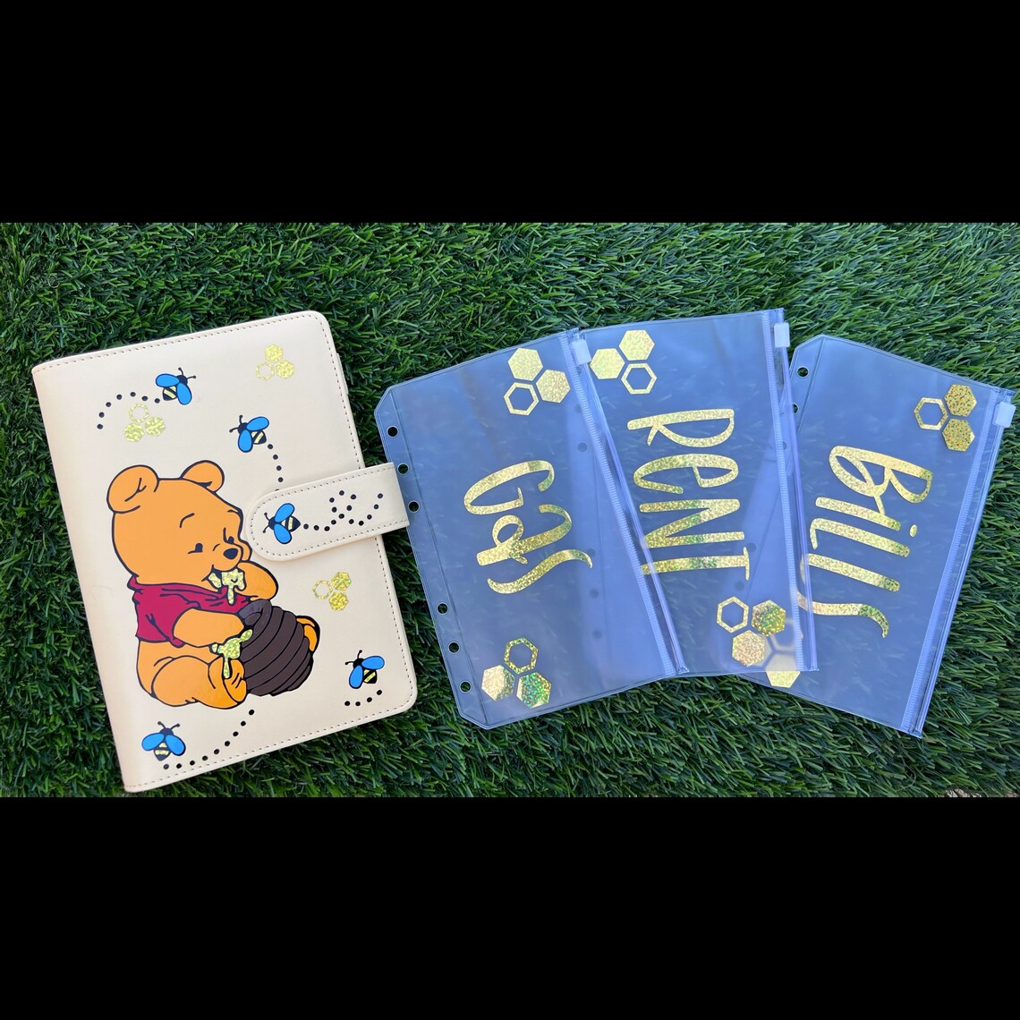 Winnie the Pooh Budget Binder Money Organizer Budget - Etsy