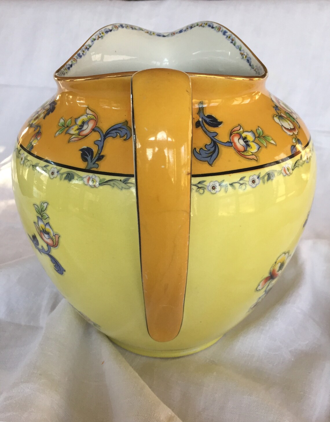 Antique Grimwades Winton Ware Stokes-on-trent Large Pitcher - Etsy