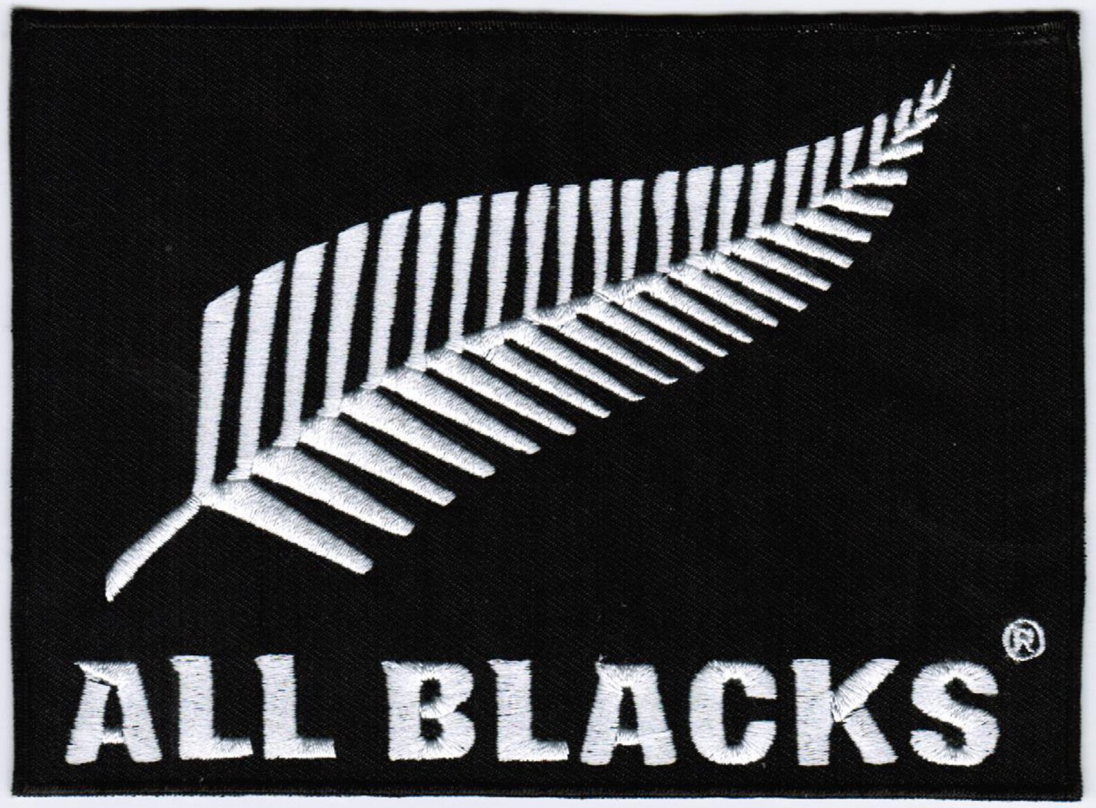 New Zealand National Rugby Union Team All Blacks Badge Iron On | Etsy