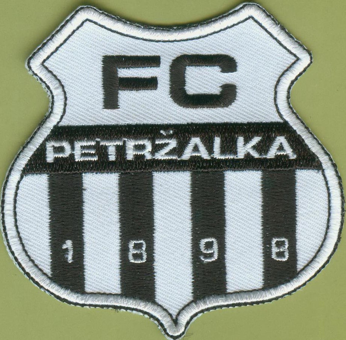 FC Petrzalka 1898 Slovak Slovakia Football Soccer Badge Iron | Etsy