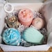 Organic Beach Spa Kit | Beachy Spa Kit | Beach Spa Box | Beach Bath Box ...