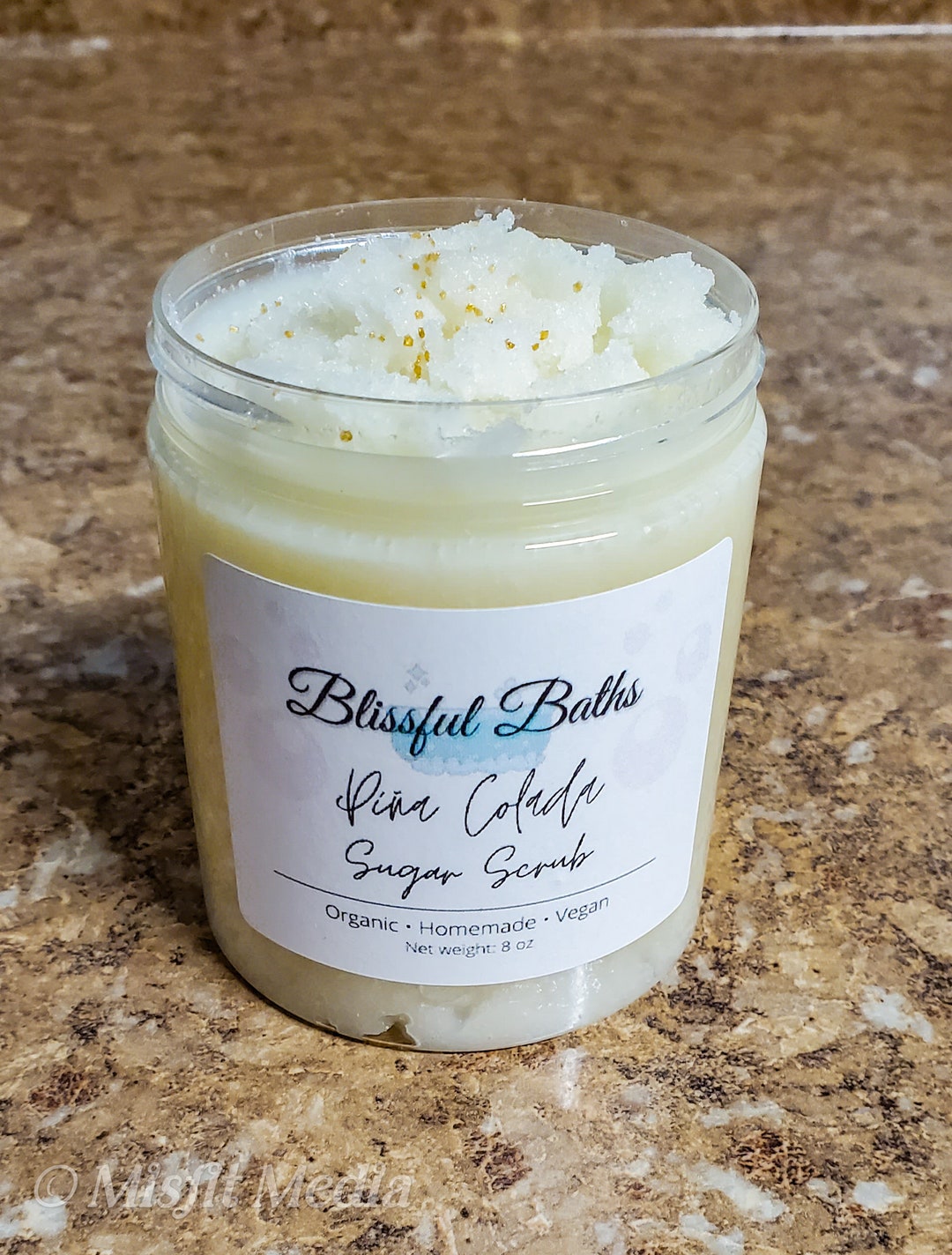 Organic Piña Colada Body Scrub | Piña Colada Sugar Scrub | Organic Piña ...