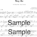 Maybe by Yiruma /piano Sheetmusic, Noten in PDF - Etsy