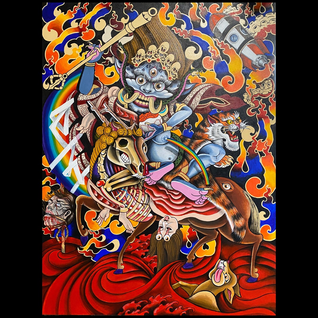 Glorious Goddess of Wrathful Rituals - Etsy