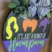Welcome Door Hanger, Halloween Door Hanger, Door Hanger, Hocus Pocus ...