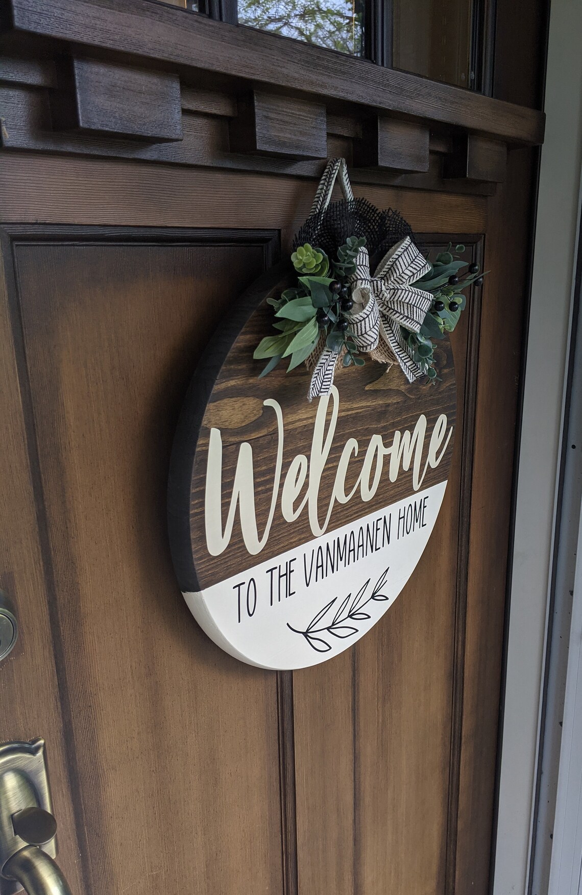 Welcome Door Sign Personalized Door Sign Personalized - Etsy