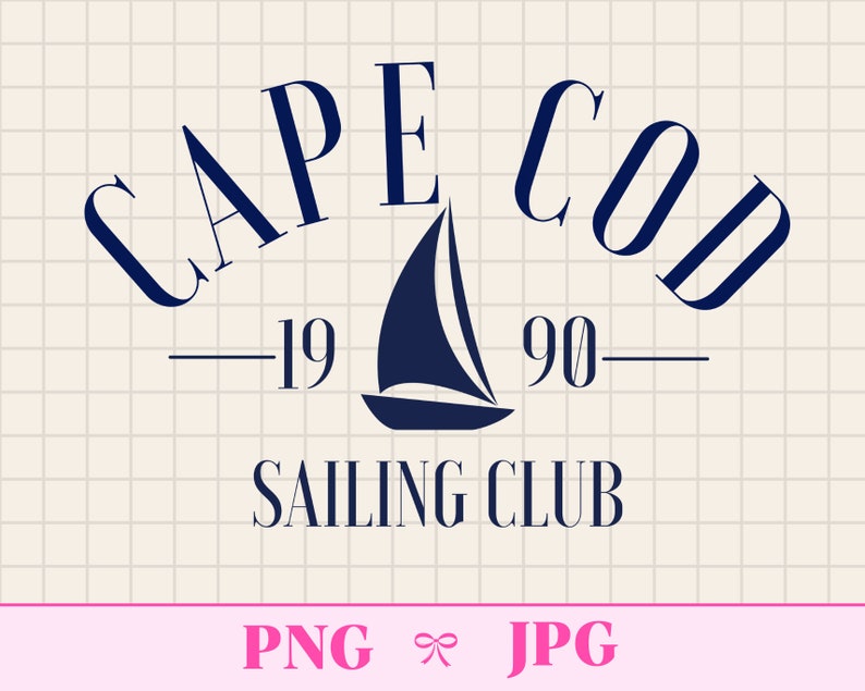 Cape Cod Png Sail Boat Png Vintage Png Cape Cod - Etsy Canada