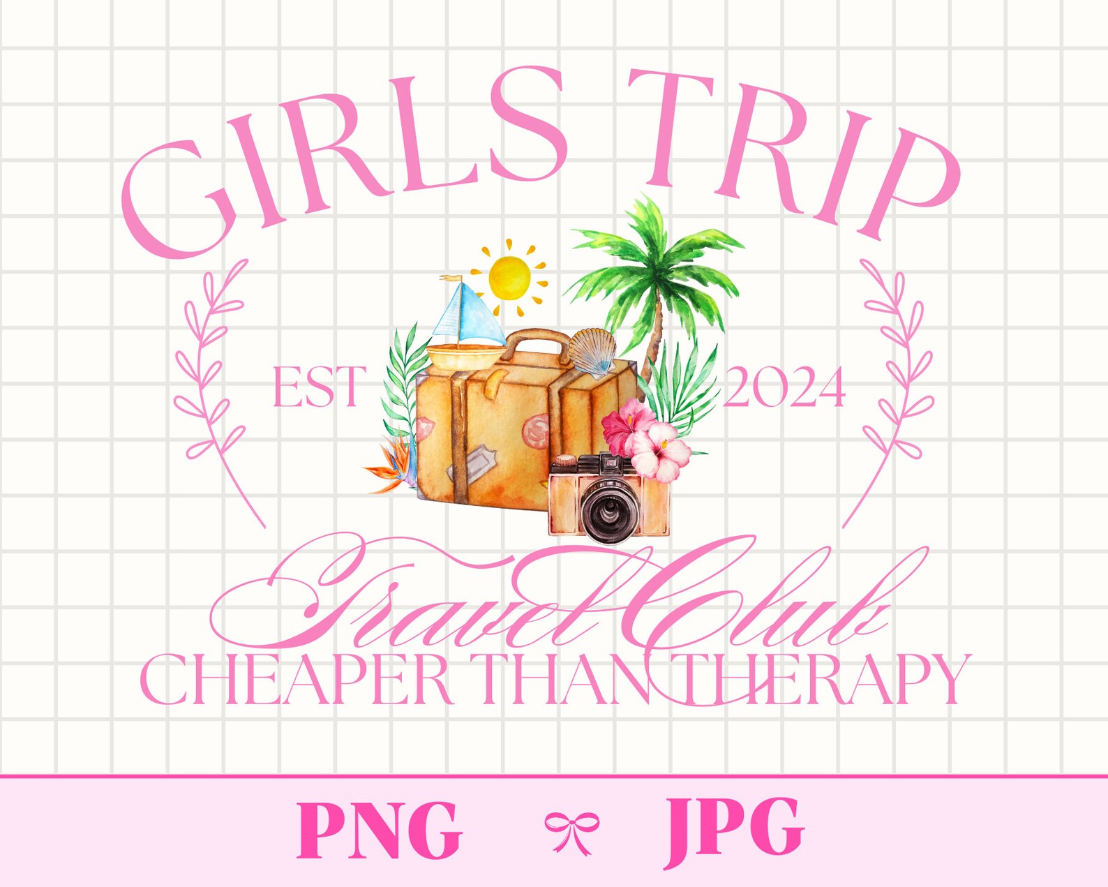Girls Trip Png Girls Vacation Social Club Sublimation Girls Trip Svg ...