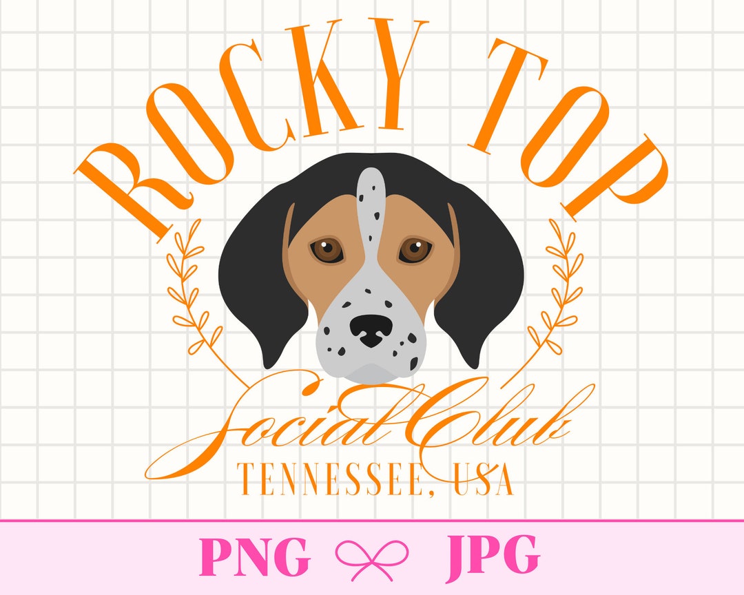 Rocky Top Digital Download Tennessee Volunteers Png Preppy Tennessee ...