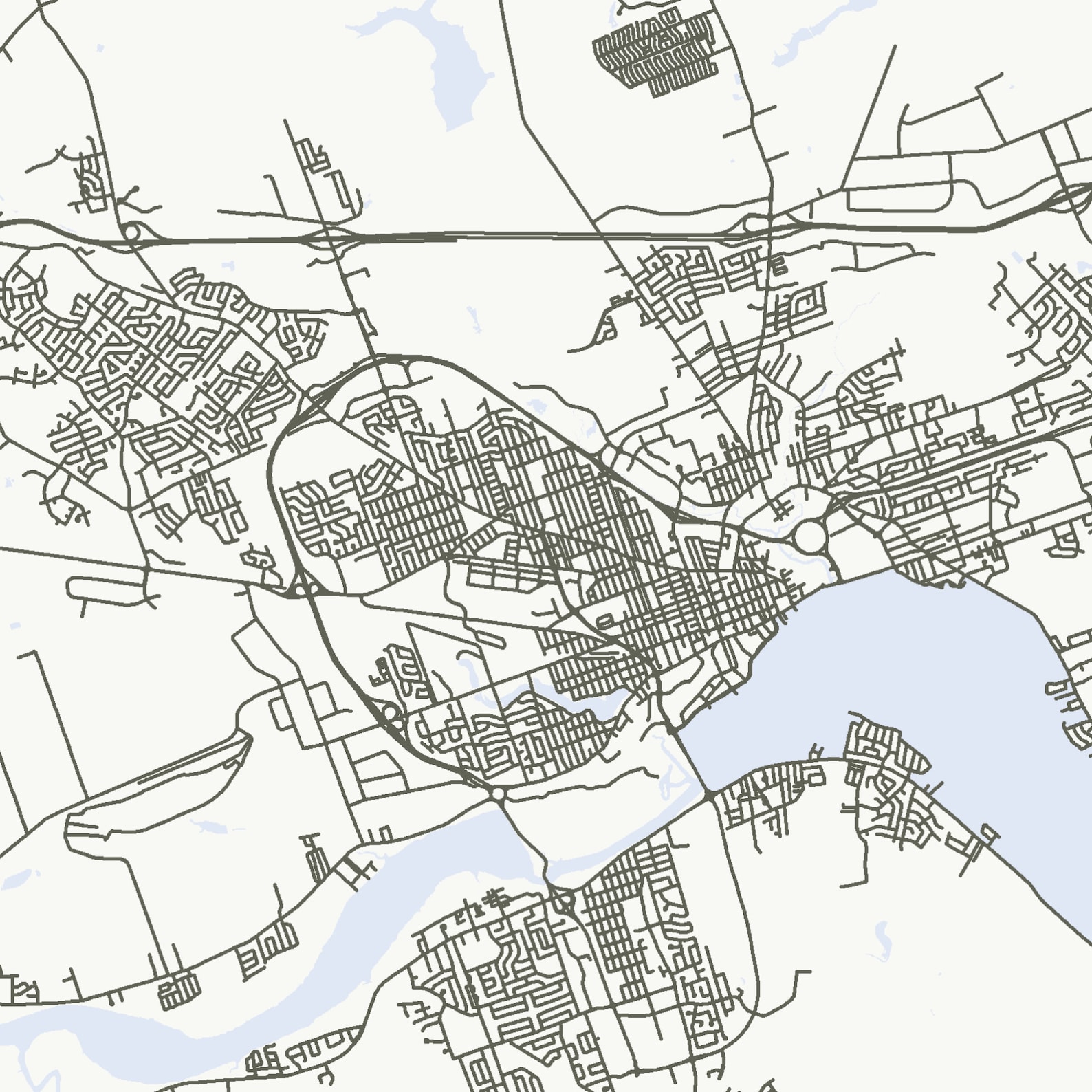 Moncton DIGITAL Map Print personalisierte Karte Print - Etsy.de