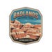 Badlands Kiss-cut Stickers - Adventure Decor, Travel Gifts, Laptop ...