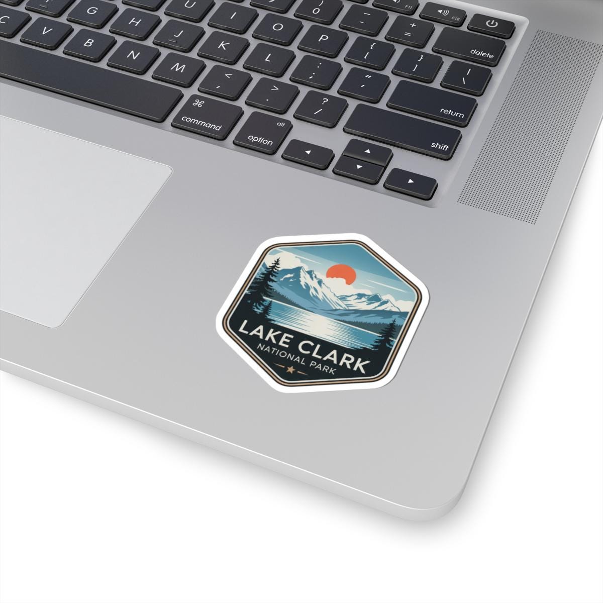 Lake Clark Kiss-cut Stickers - Adventure Decor, Travel Gifts, Laptop ...