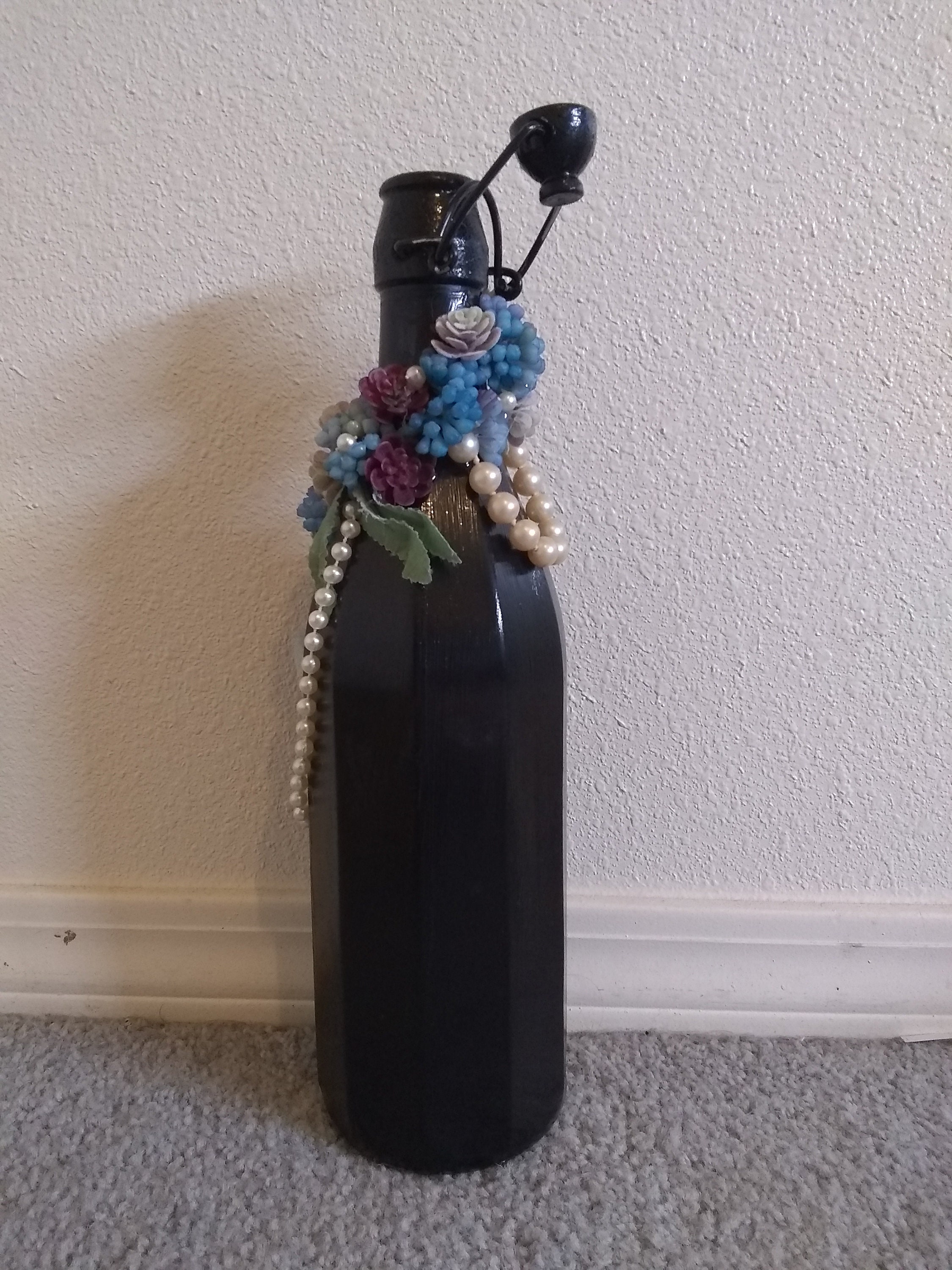 Handmade Decorated Bottle - Etsy