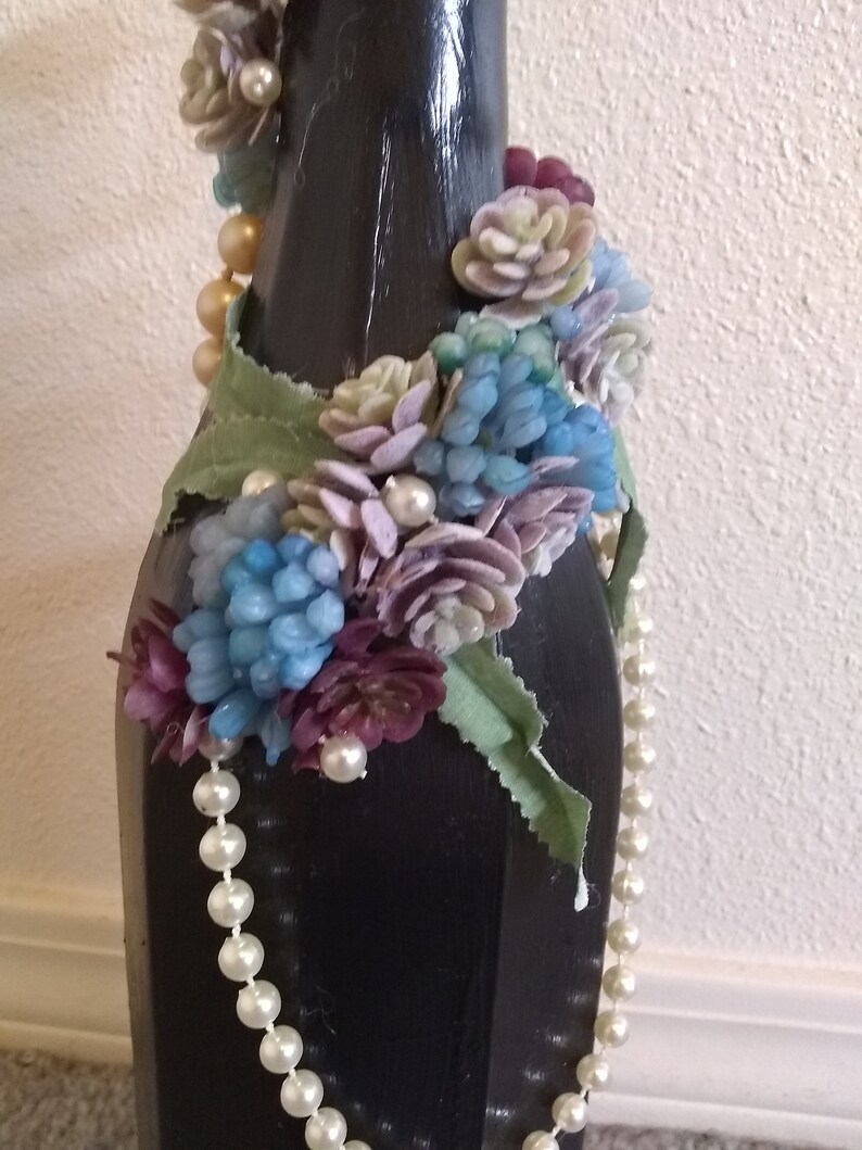 Handmade Decorated Bottle - Etsy