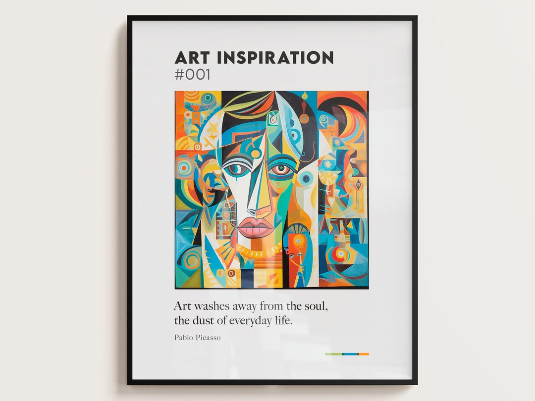 Artistic Quote Poster No. 1 Inspirational Resource - Etsy