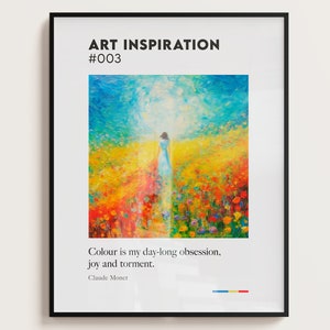 Artistic Quote Poster No. 3 Inspirational Resource - Etsy