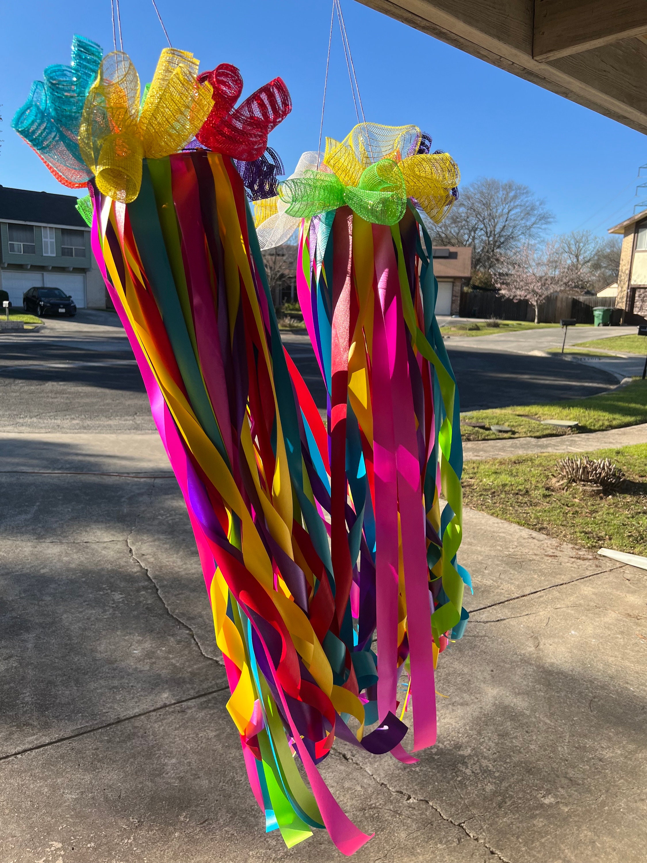 Fiesta Ribbon Chandelier - Etsy