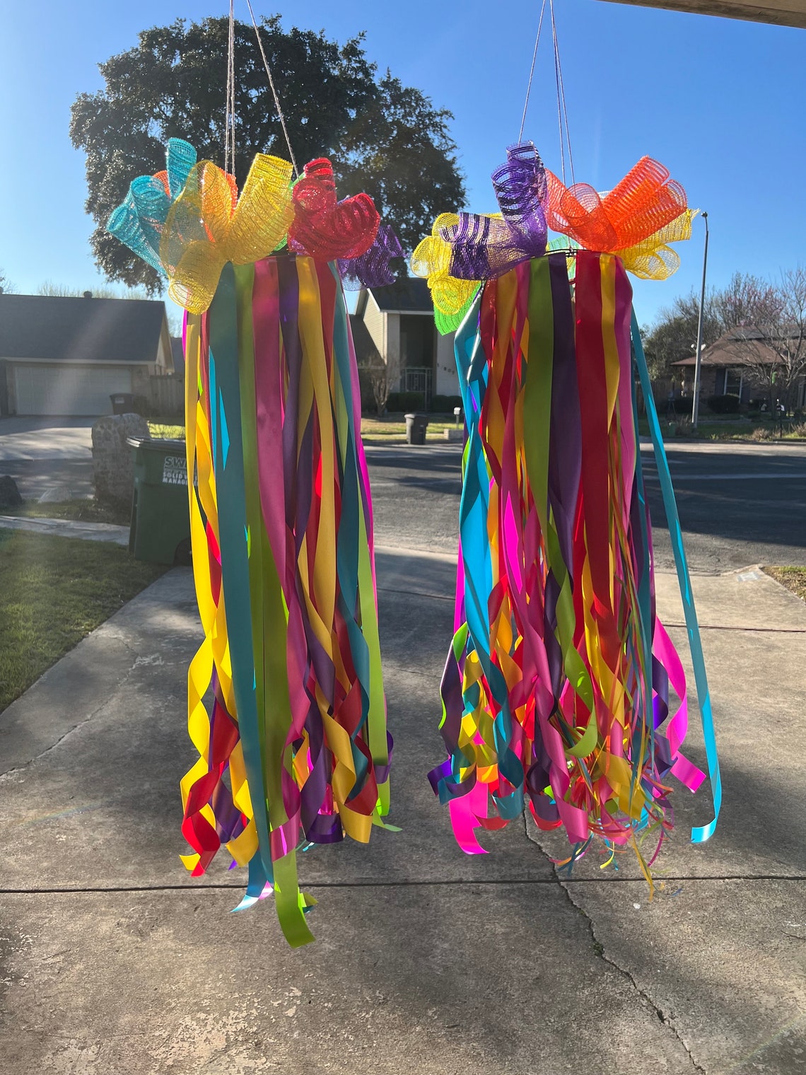 Fiesta Ribbon Chandelier - Etsy