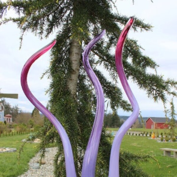 Glass Yard Art - Etsy