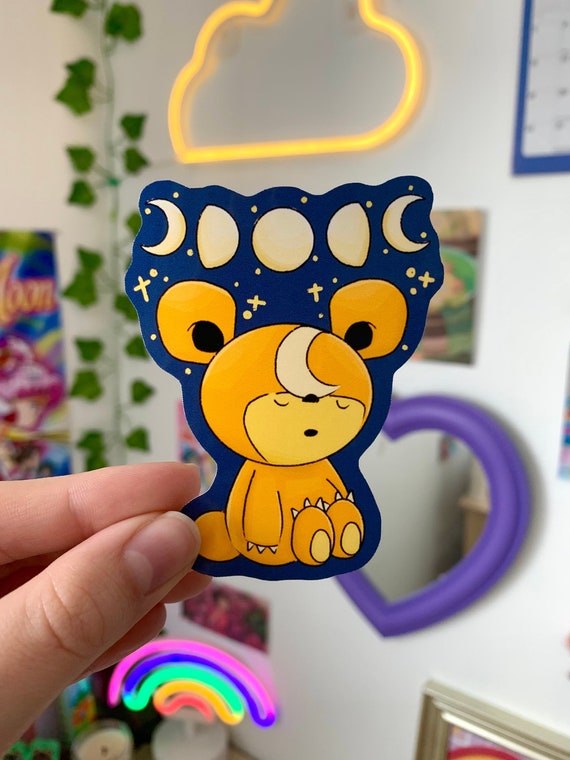 Sleeping Teddiursa Sticker - Etsy