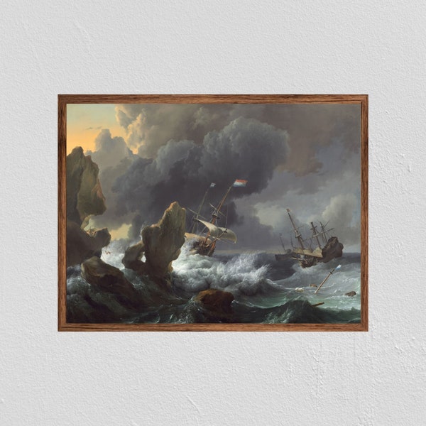 Sinking Ship Painting - Etsy