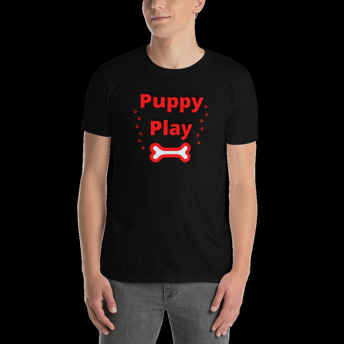 Puppy Play T-shirt Puppy Pride Gay Bi Trans LGBTQ Gay - Etsy