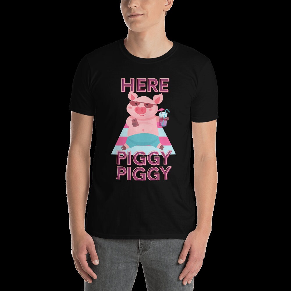 Here Piggy Piggy T-shirt, Gay, Gay Pride, Funny, Kinky, LGBTQ, Bi ...