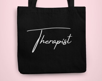 Mental Health Therapist Tote Bag - Etsy