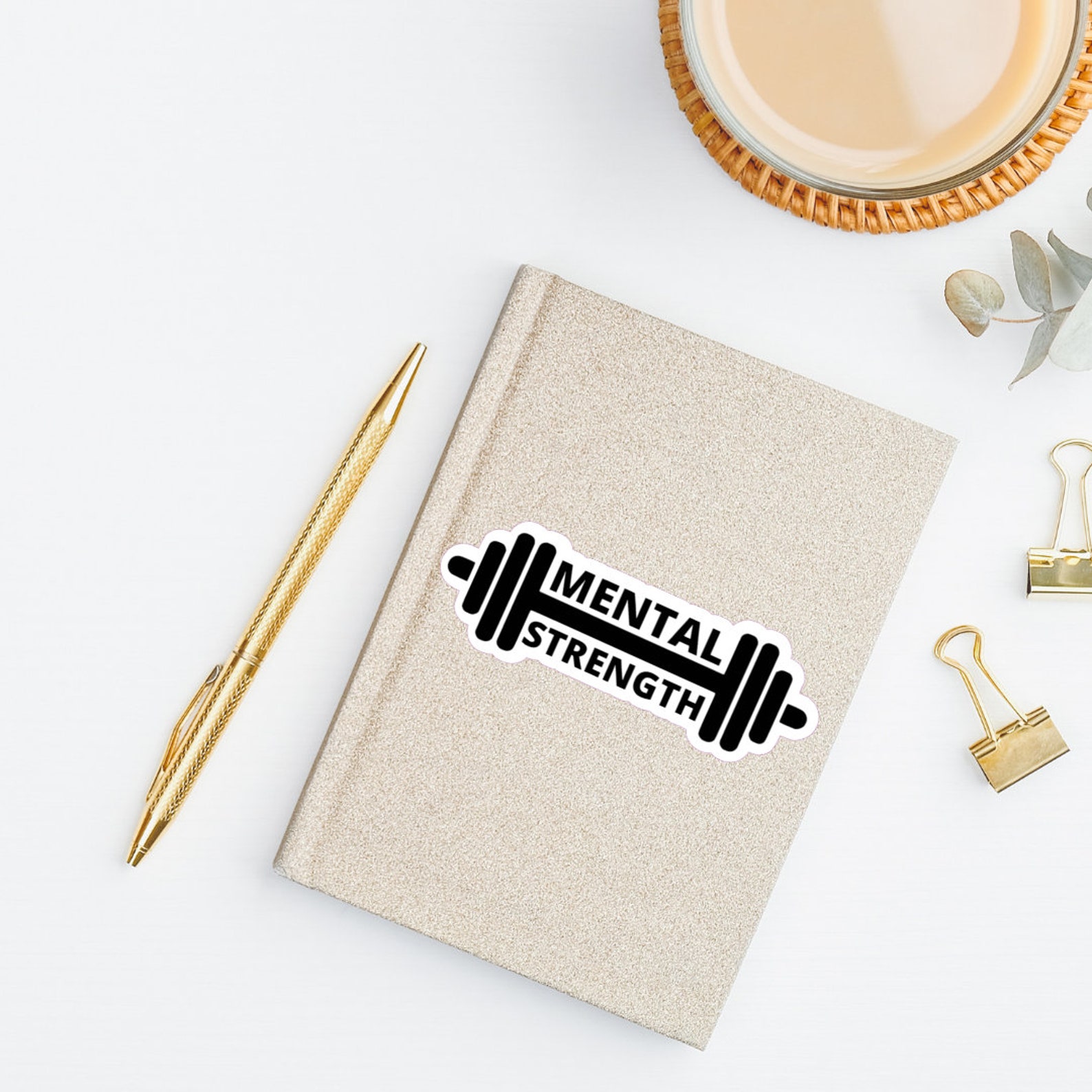 Mental Strength Vinyl Sticker | Mental Health Awareness | Motivational ...