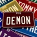 Custom Novelty Number Plate / License Plate 90mm X 50mm | Mirrored ...