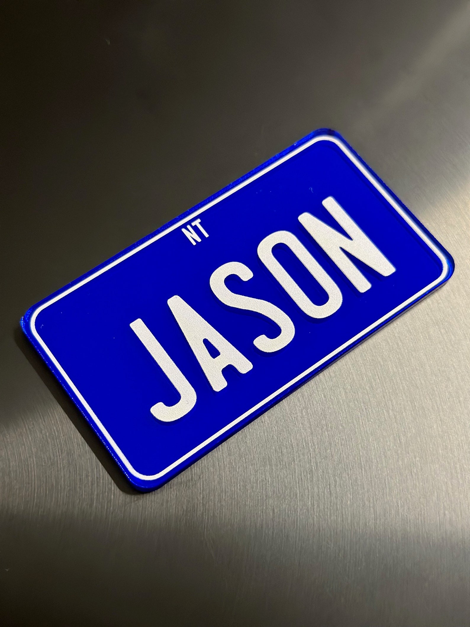 Custom Novelty Number Plate / License Plate 90mm X 50mm | Mirrored ...
