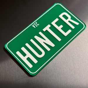 Custom Novelty Number Plate / License Plate 90mm X 50mm | Mirrored ...