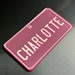Custom Novelty Number Plate / License Plate 90mm X 50mm | Mirrored ...