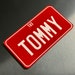 Custom Novelty Number Plate / License Plate 90mm X 50mm | Mirrored ...