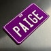 Custom Novelty Number Plate / License Plate 90mm X 50mm | Mirrored ...