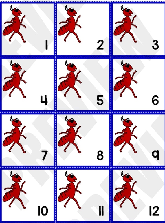 Toys Learning & School Toys & Games number squares teacher gift June ...