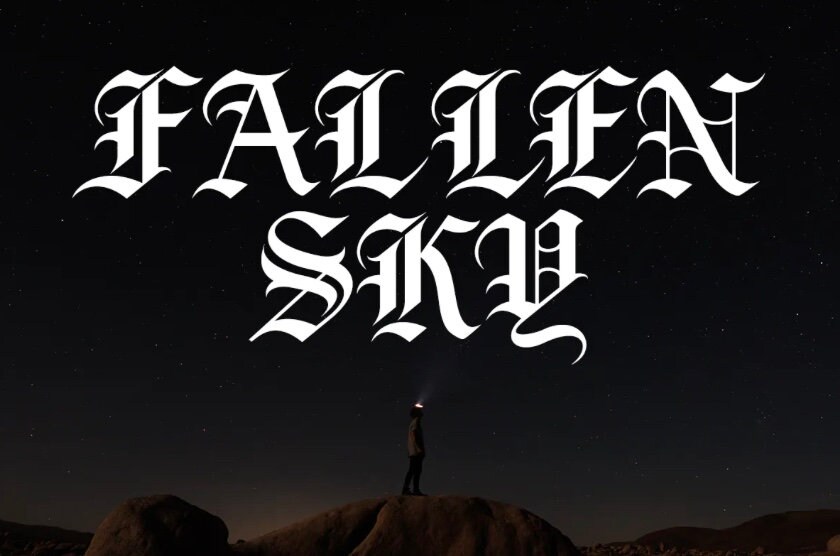 NEW broken Chains Font Blackletter Mixed With Modern Style Old English ...